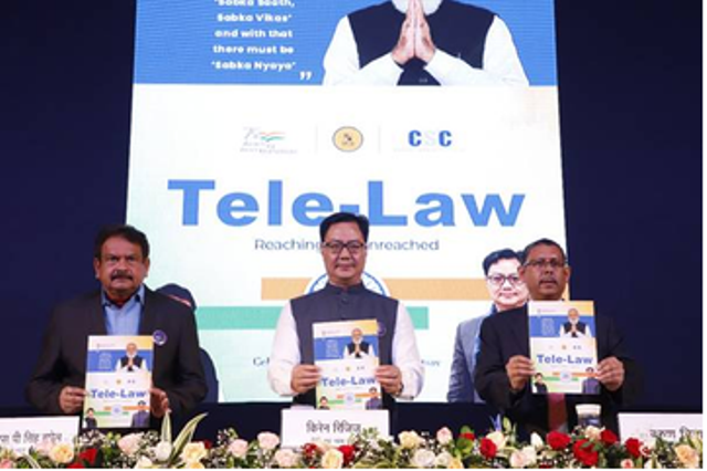 Union Law Minister Kiren Rijiju Launches Citizens’ Tele-Law Mobile App - Global Governance News ...