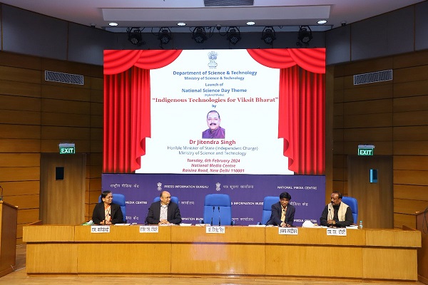 Dr Jitendra Singh Launches National Science Day 2024 Theme: 'Indigenous Technologies for Viksit ...
